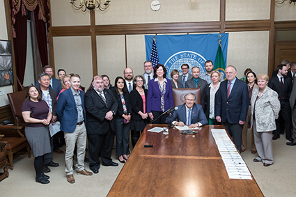 Priority legislation signed | AFSCME Council 28 (WFSE)