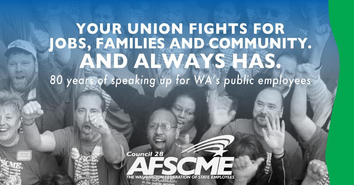 Our History | AFSCME Council 28 (WFSE)