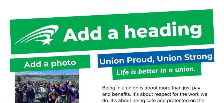 Templates for Flyers and Other Materials | Washington Federation of ...